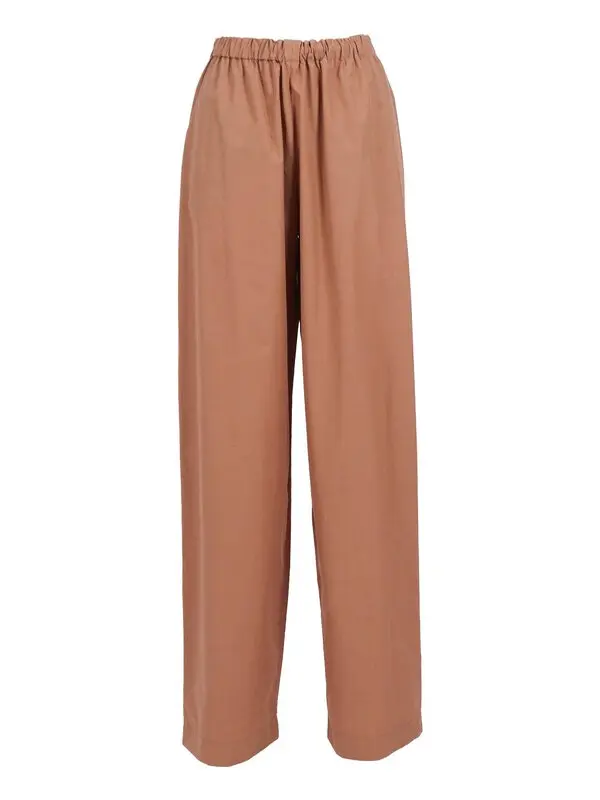 Fabiana Filippi Poplin Trousers With Elastic Waist - Other