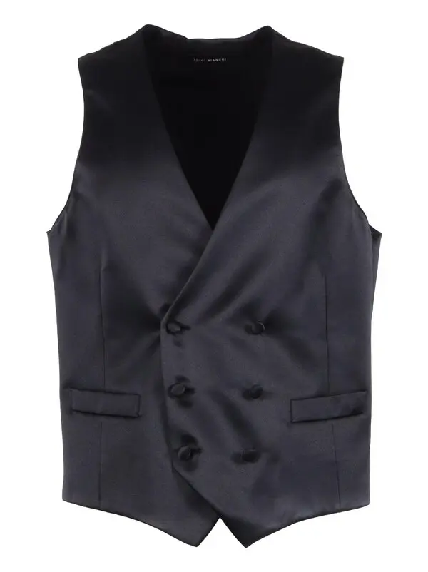 LUIGI BIANCHI Gilet Drop S - Blu