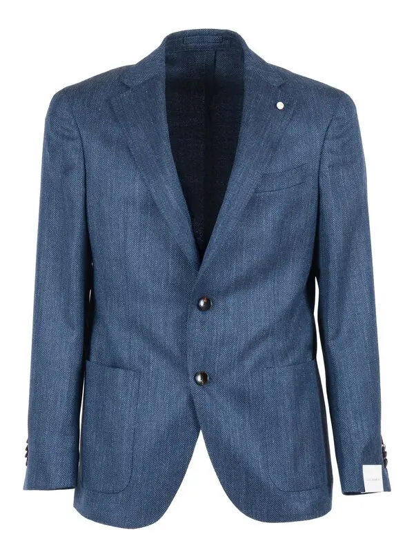 LUIGI BIANCHI Drop 7 Giacca - Blu