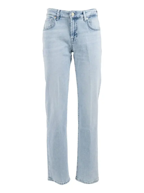 7 For All Mankind Calie Straight Jeans - Blu