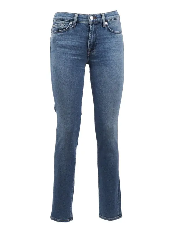 7 For All Mankind Roxanne Oceanstone Jeans - Blu