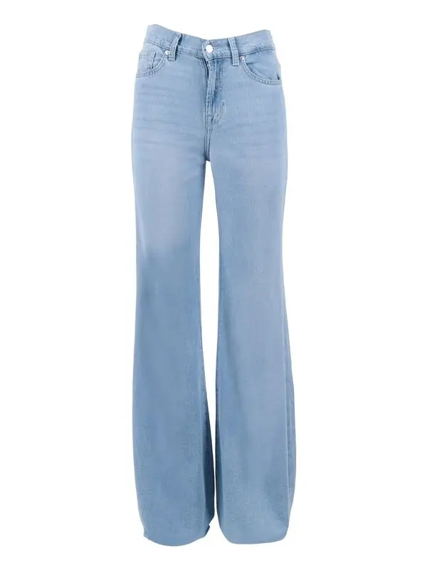7 For All Mankind Hana Flare Jeans - Blu