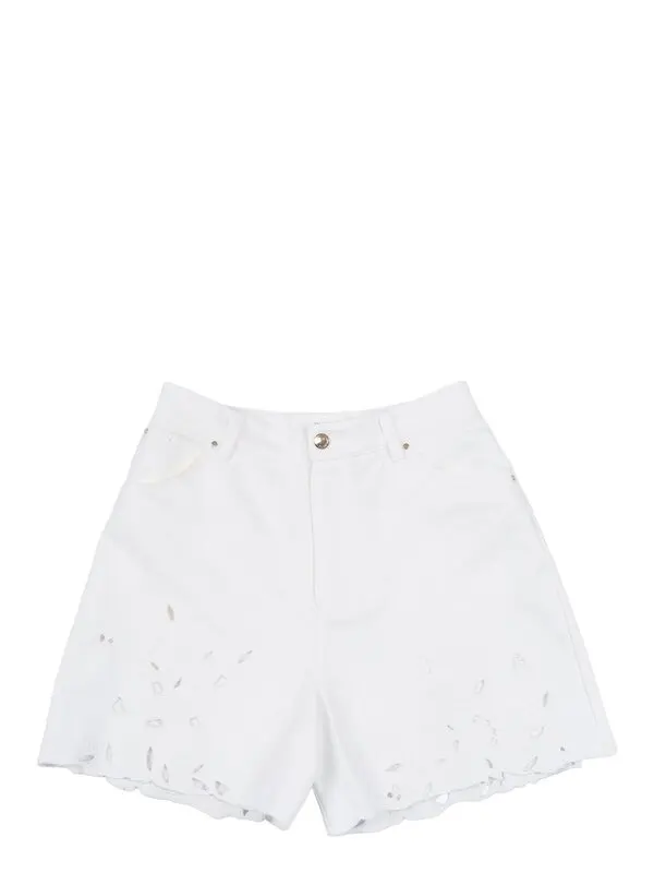Chloé Twill Shorts - White