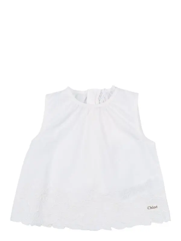 Chloé Sleeveless Top - White
