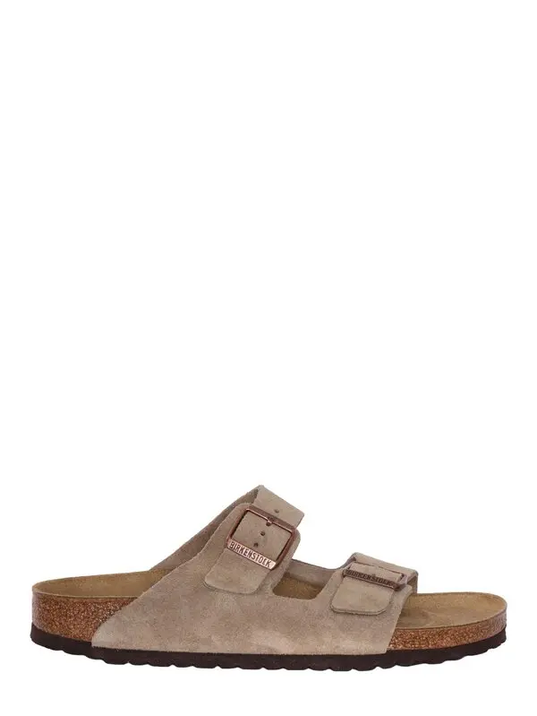 BIRKENSTOCK Arizona Suede Leather Sandals - Other