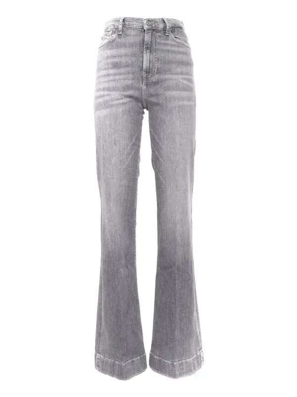 7 For All Mankind Modern Dojo Soho Grey Jeans - Other