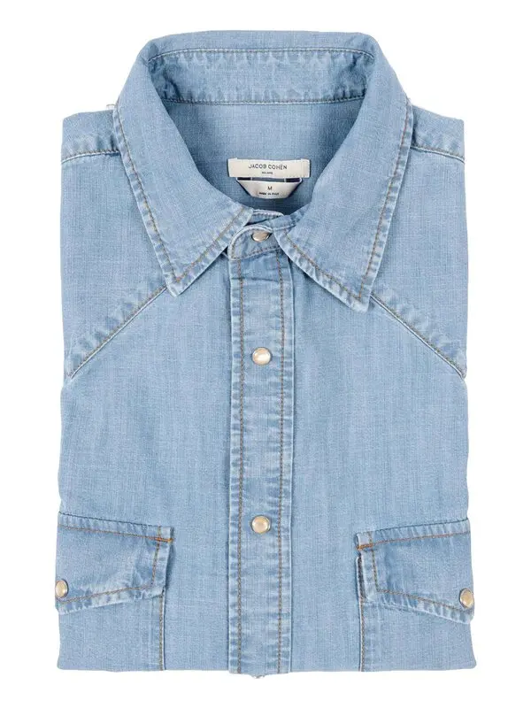 Jacob Cohen Western Shirt - Blu