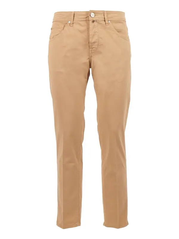 Jacob Cohen Cropped Slim Fit Scott Pants - Other