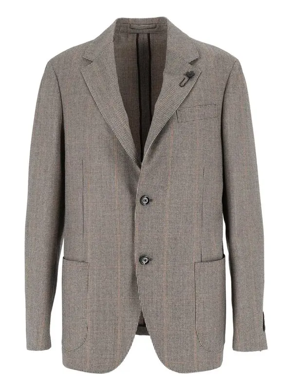 LARDINI Giacca Uomo Roma - Grey