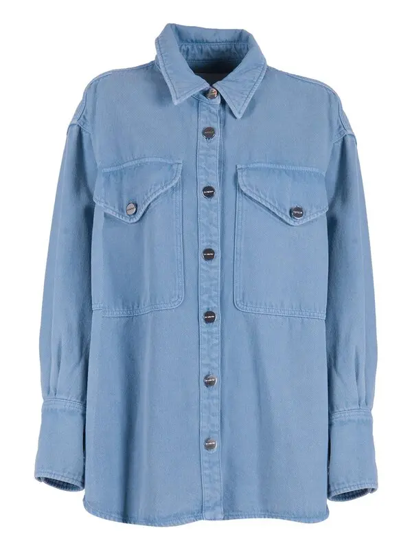 DONDUP Camicia Shirt - Blue