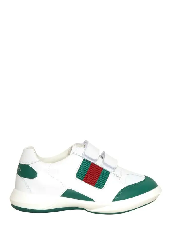Gucci Leather Sneakers - Other, With A Wall Thickness