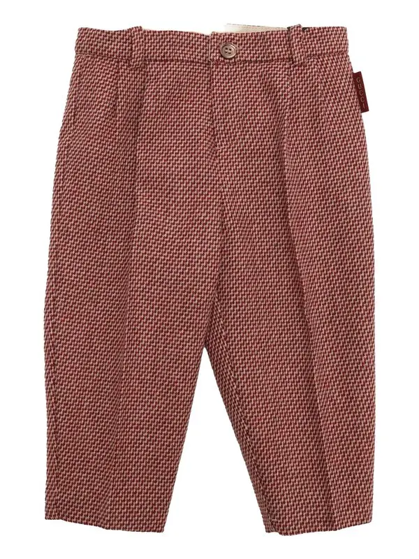 Gucci Wool Blend Pants - Red