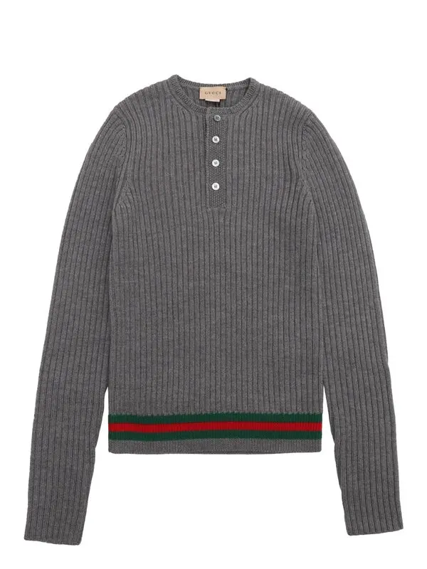 Gucci Ribbed Crewneck - Other