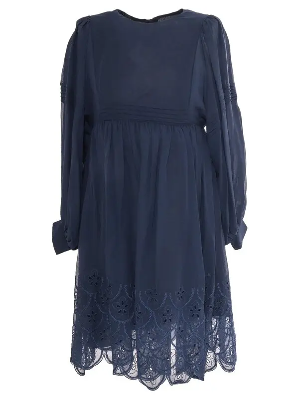 Chloé Ceremony Dress - Blu