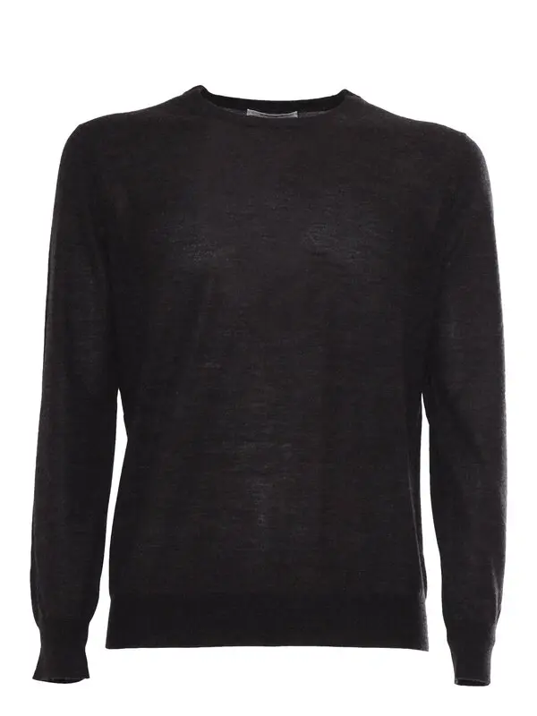 KANGRA Crew Neck Sweater - Red