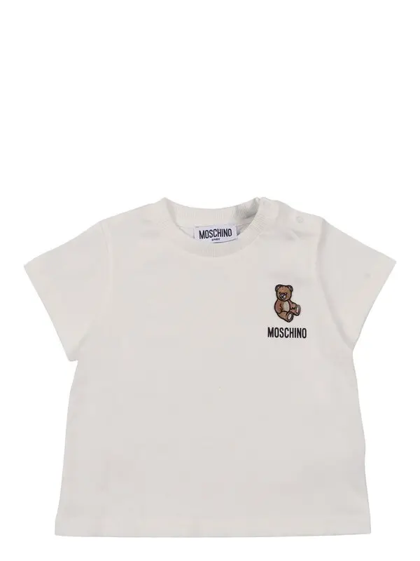 Moschino Short Sleeve Blouse - White