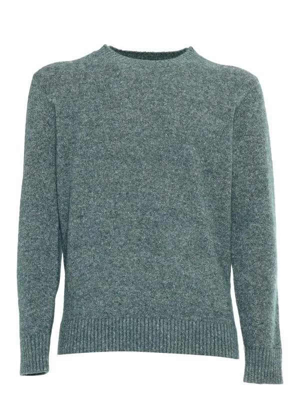 KANGRA Fantasia Rasato Calato Top - Green