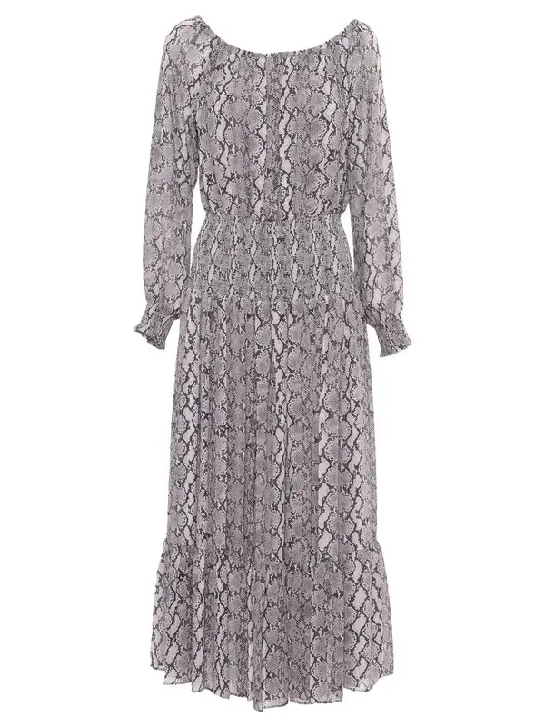 Michael Kors Maxi Smock Abito - Red