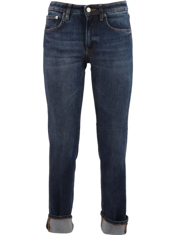 DONDUP Pantalone Coco Trousers - Blu