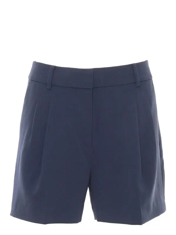 Michael Kors Pleated Shorts - Blu