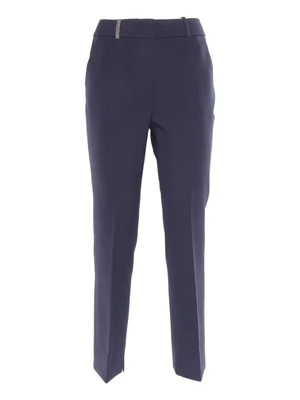 Peserico Trousers - Blu