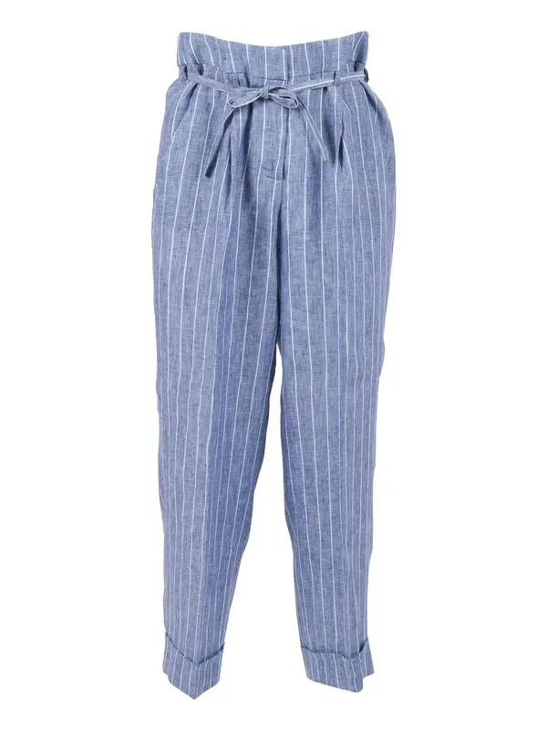 Peserico Trousers - Blu