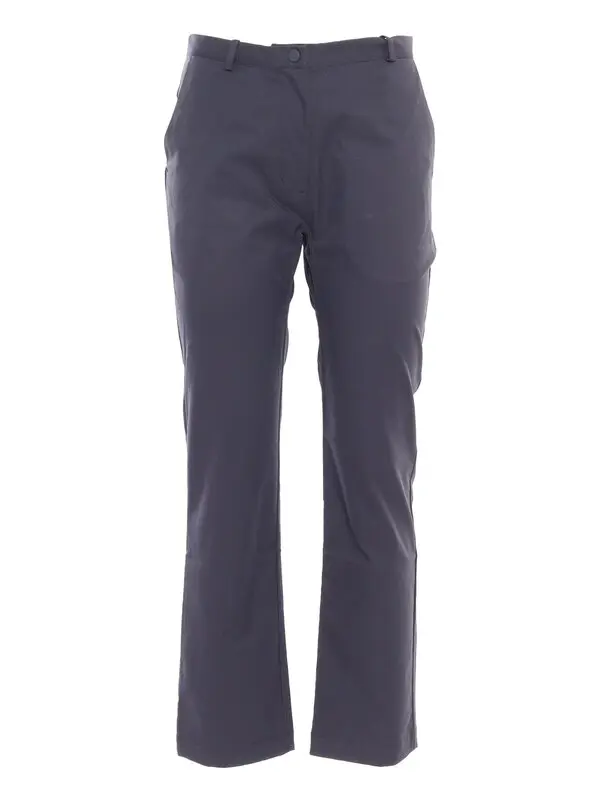 K-WAY Elaise Twill Peach Chino Senza Pince - Blu