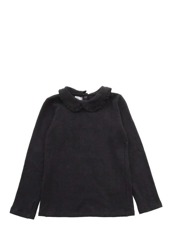 LA TITTA Stella Cotton Knit Top - Blu