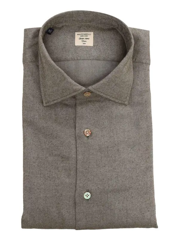 MAZZARELLI CAMICIE Shirt - Green