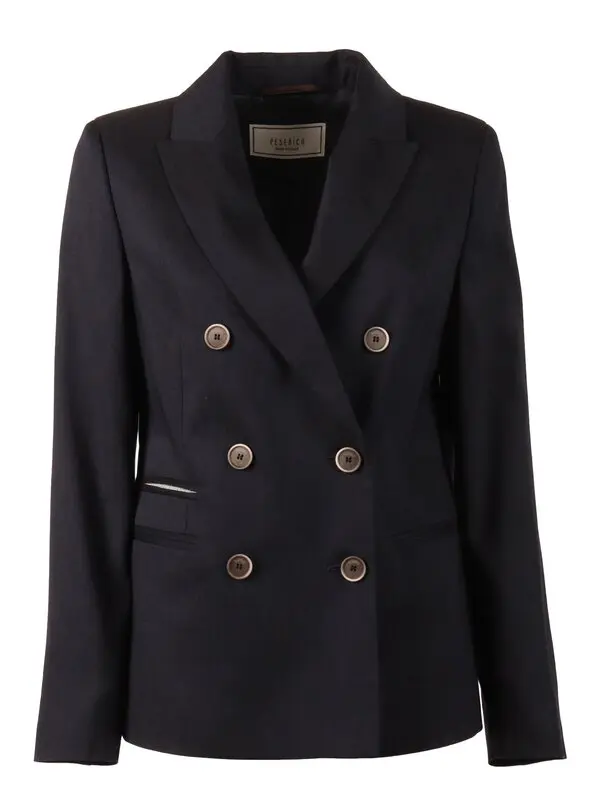 Peserico Jacket - Blu