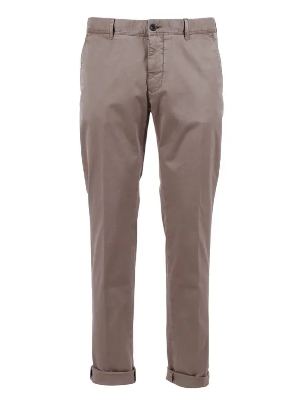 SLOWEAR INCOTEX Incotex Trousers - Red