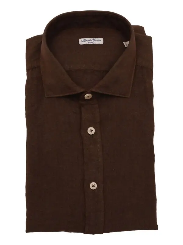 SARTORIA DEL CAMPO SONRISA Dress Shirt - Red
