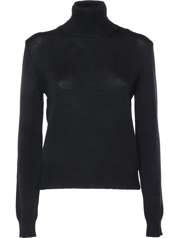 BALLANTYNE Turtleneck Pullover - Red