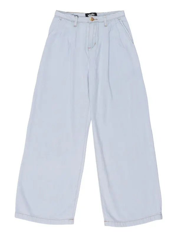 MOLO Aeisha Woven Pants - Blue
