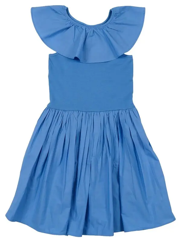 MOLO Christal Short Sleeve Dress - Blu