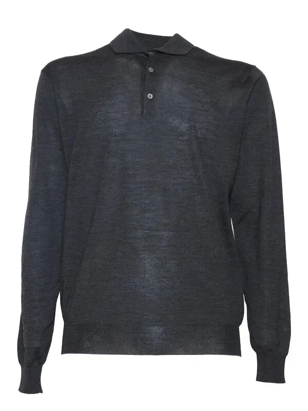 PHI FDL Long Sleeve Merino Polo - Other