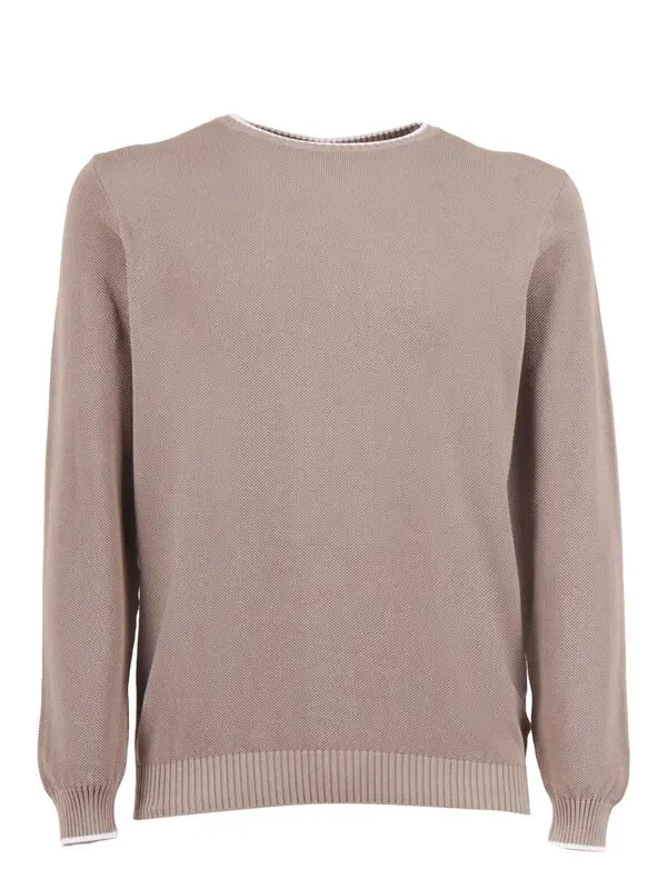 Fedeli Crew Neck Knitted Sweater - Other