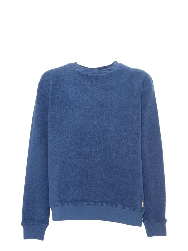 Deus Ex Machina Reo Textured Fleece - Blu