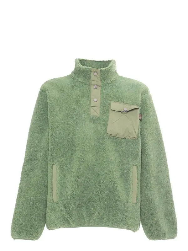 Deus Ex Machina Reimis Pullover Fleece - Green