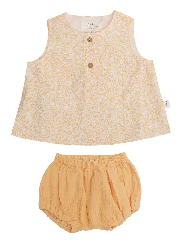 TEDDY & MINOU Two-piece Set - Gold