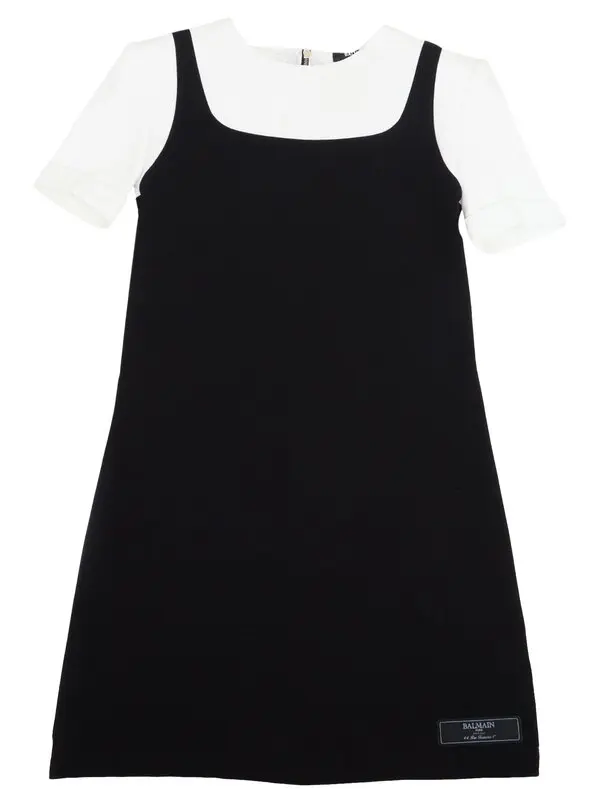 Balmain Knit Dress - Red