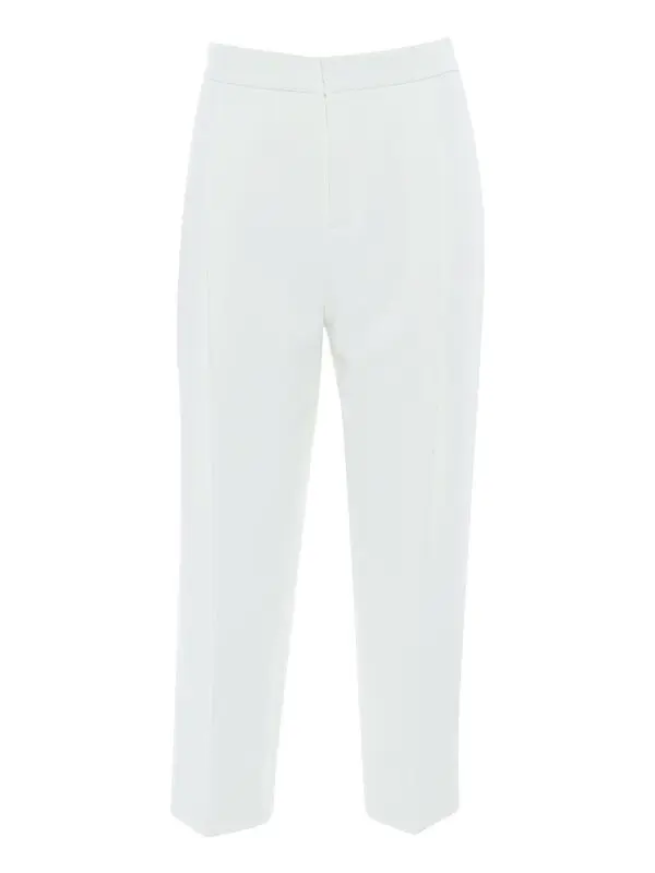 Elisabetta Franchi Elegant Trousers - White