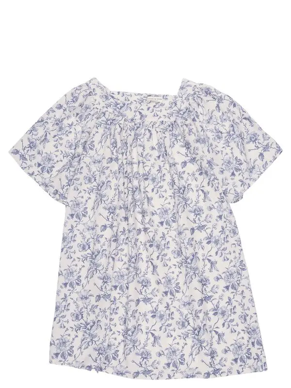 BABE & TESS Ada Mini Dress - Blue
