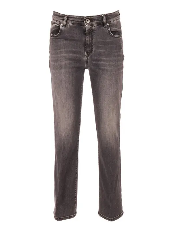 Max Mara Rapallo Denim Pant - Red
