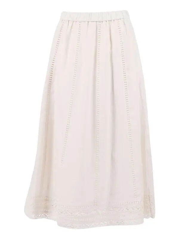 Max Mara Gergo Skirt - White