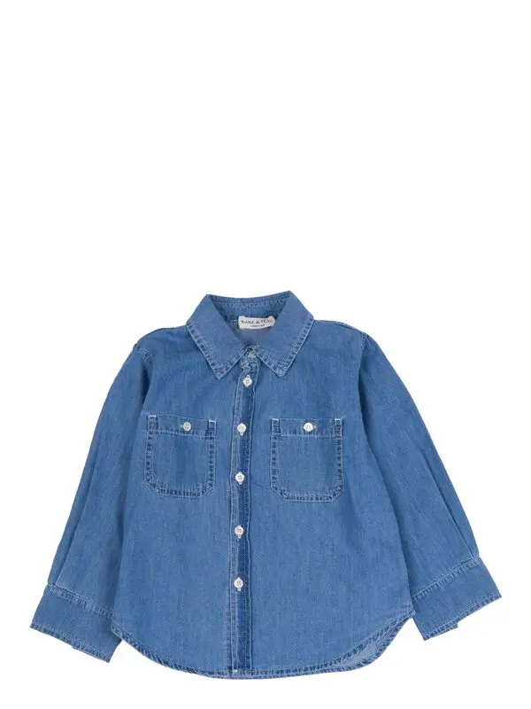BABE & TESS Denim Shirt - Blu