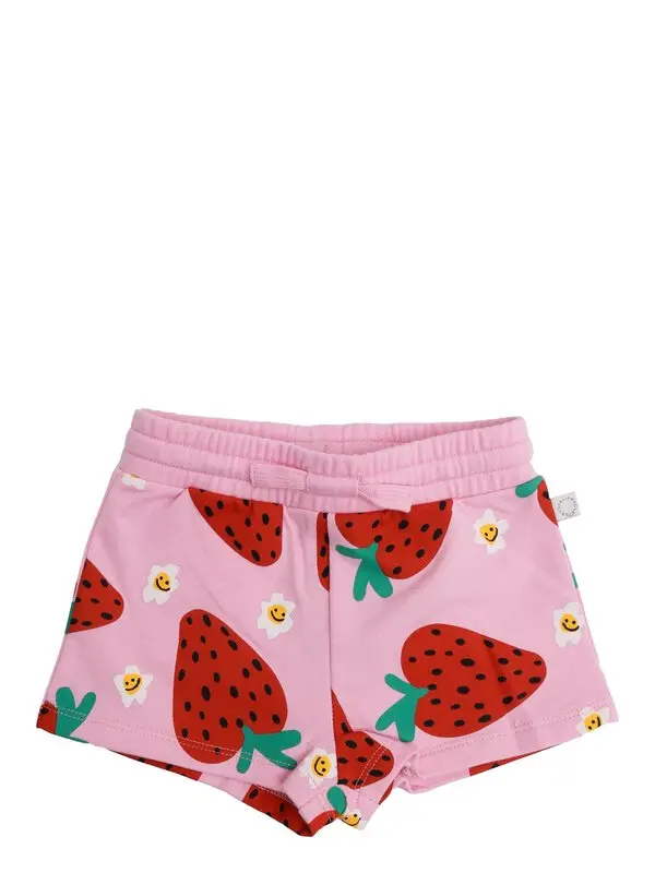 Stella McCartney Jersey Bermuda Shorts - Red