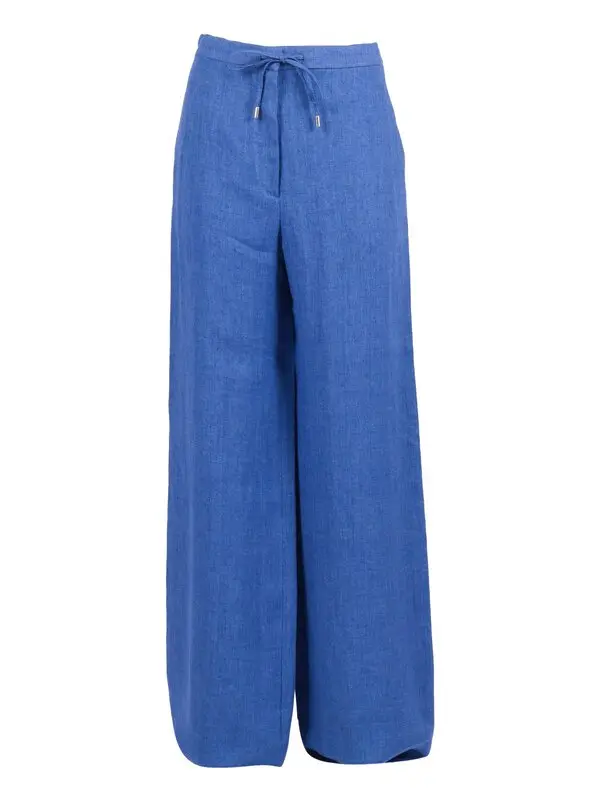 Max Mara Pelota Long Trousers - Blu