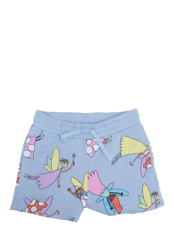 Stella McCartney Jersey Bermuda Shorts - Blue