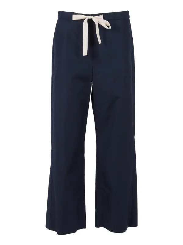 Max Mara Lungo Argento Trousers - Blu